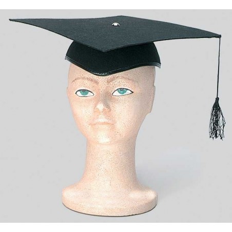 BIRRETE GRADUADO ESTUDIANTE FIELTRO INFANTIL • Disfraces Guadalajara
